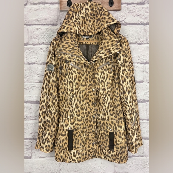 Goode Rider | Jackets & Coats | Goode Rider Equestrian Womens S Leopard ...